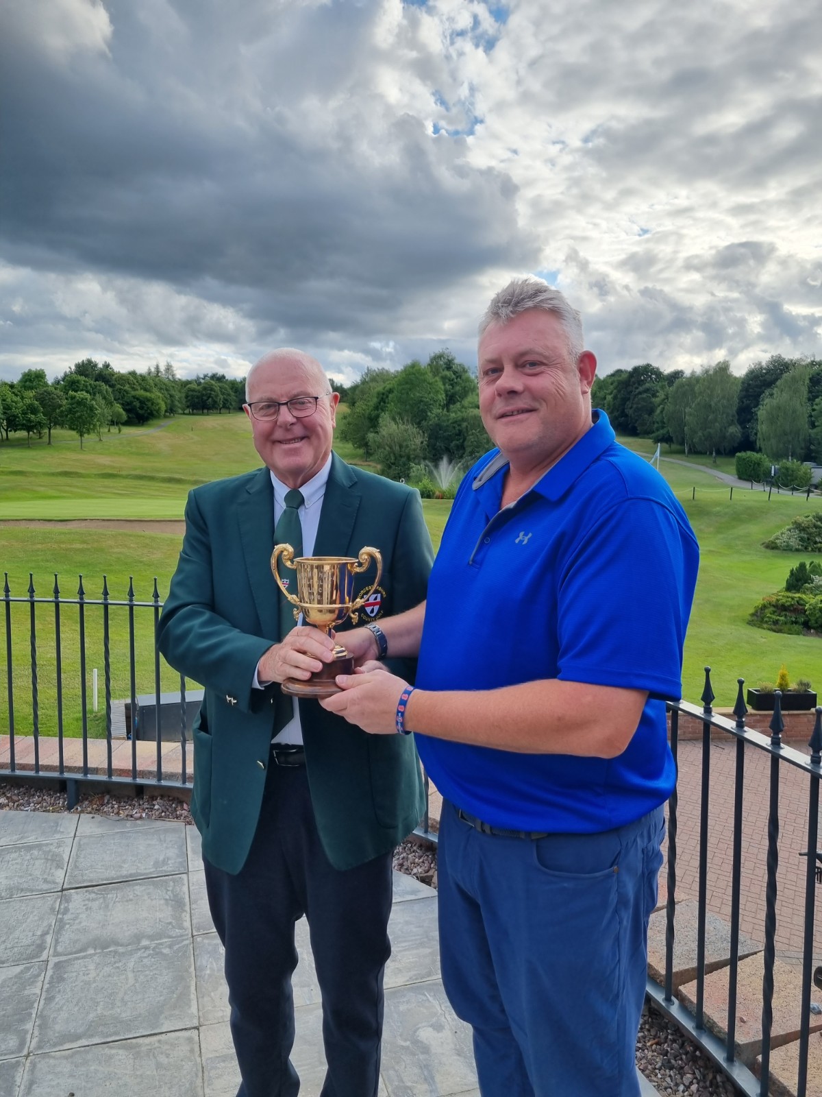 Gaudet Luce Win Brandhall Gold Vase!